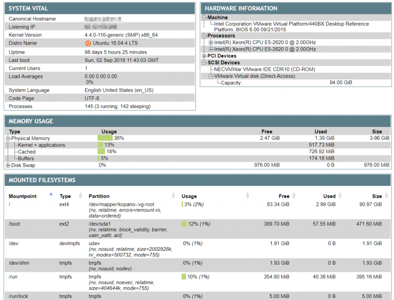phpSysInfo Installation auf Debian - UNBLOG Tutorials