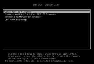 Grub Boot Menu Startreihenfolge - UNBLOG Tutorials