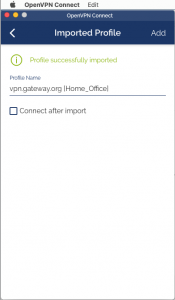 How to Install OpenVPN Client - UNBLOG Tutorials