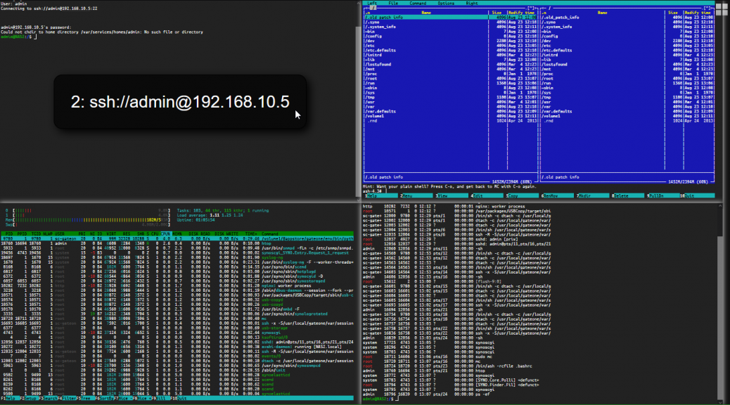 Synology DSM with SSH Terminal by GateOne - UNBLOG Tutorials