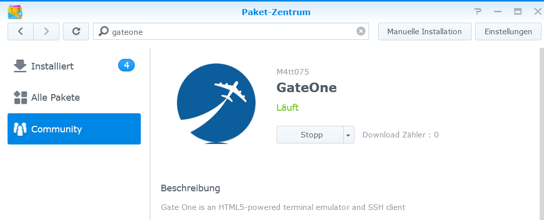 Synology DSM with SSH Terminal by GateOne - UNBLOG Tutorials