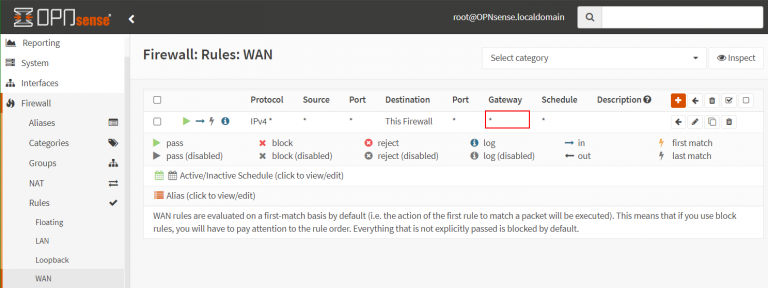 Access to OPNsense Web GUI via WAN after installation - UNBLOG Tutorials