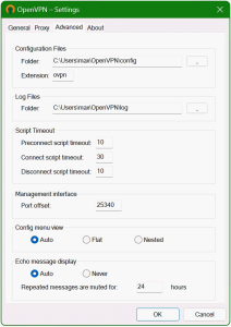 OpenVPN Connection Script file - UNBLOG Tutorials
