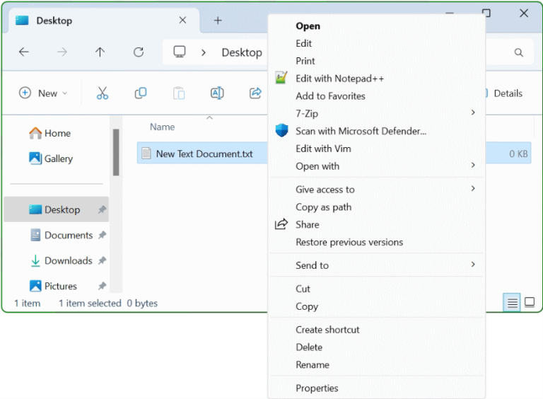 Add Item to Right-Click Context Menu in Windows 11 - UNBLOG Tutorials